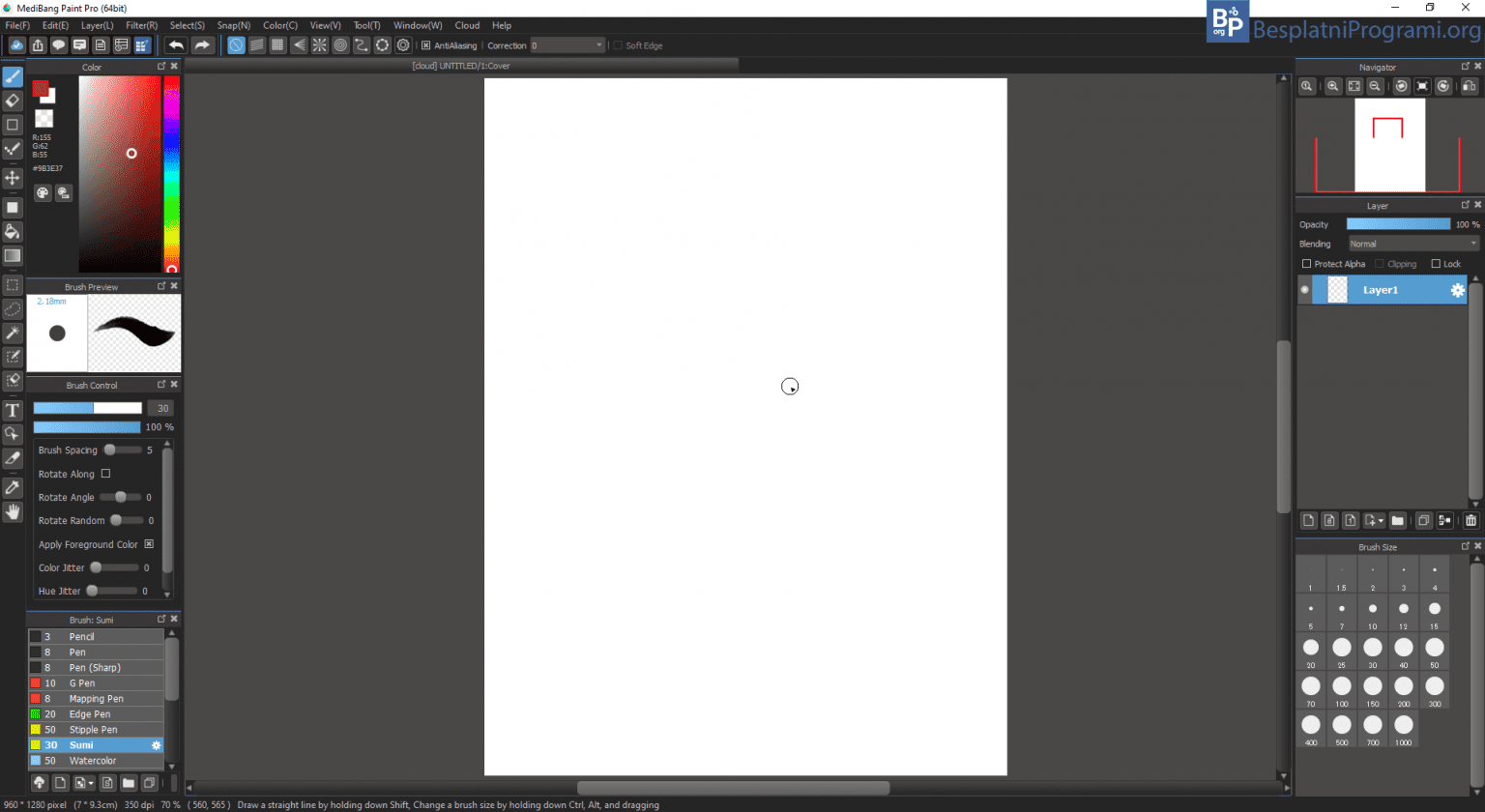 MediBang Paint – Besplatan program za obradu slika