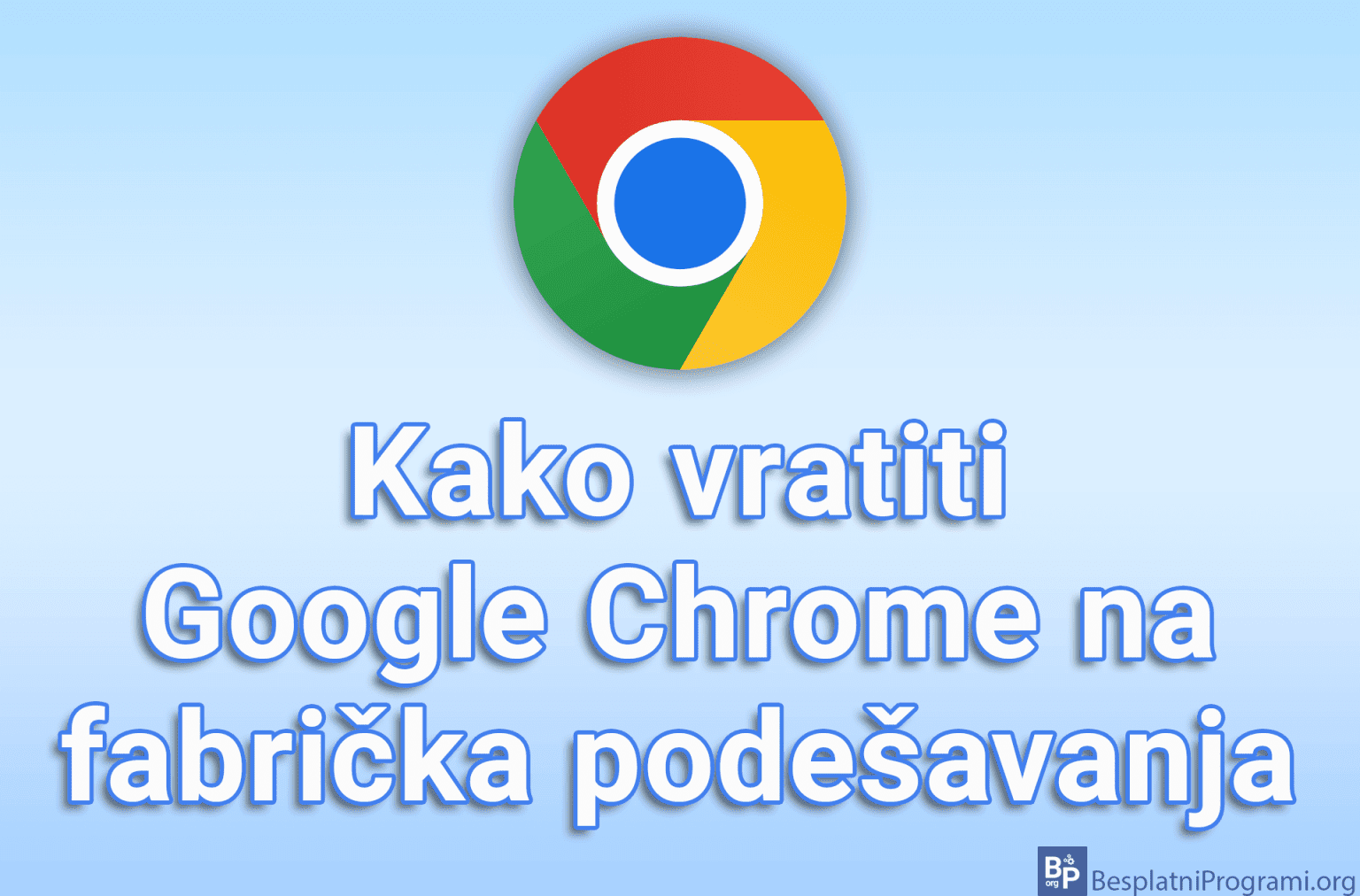 Kako vratiti Windows 10 na fabrička podešavanja
